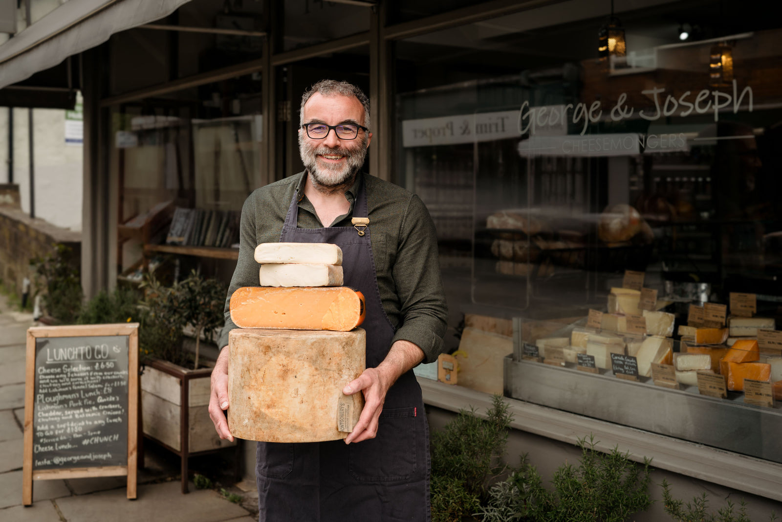 George & Joseph: buy artisan cheese online or in our Leeds cheese shop