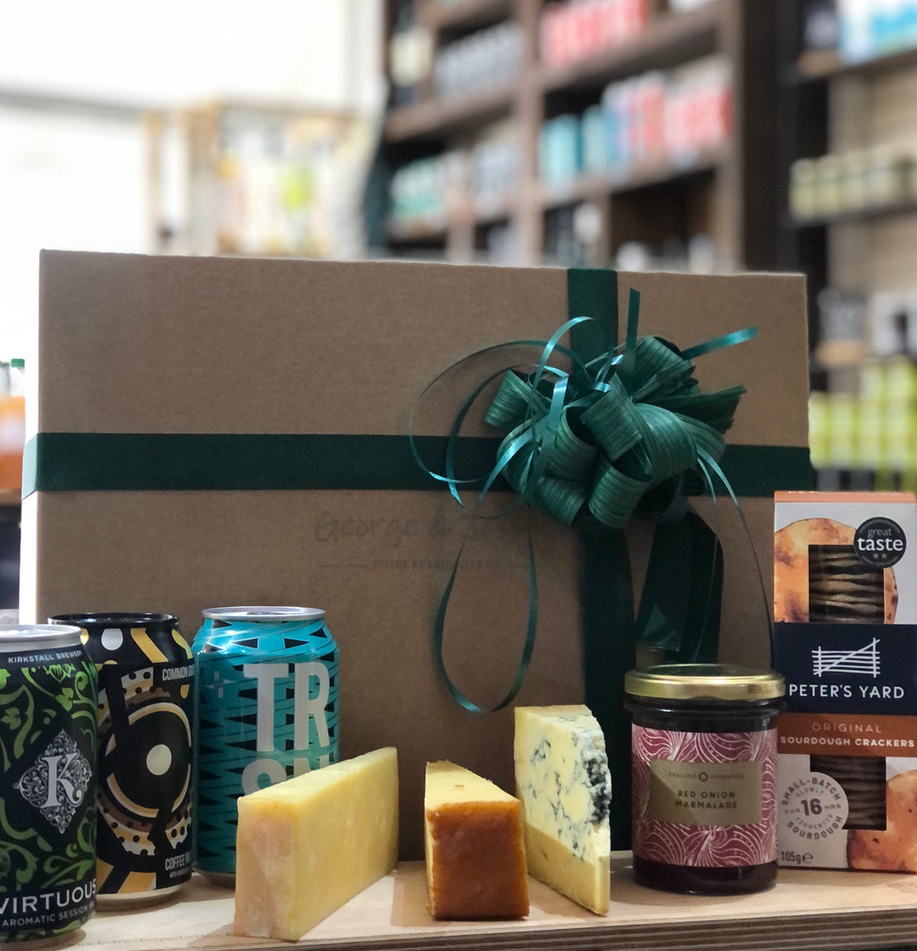 Craft Beer and Farmhouse Cheese Hamper – George & Joseph